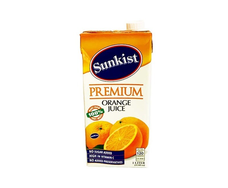 Sunkist Premium Orange Juice 1L