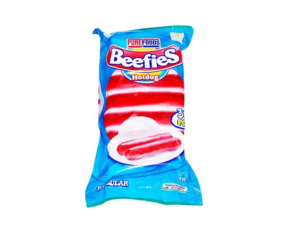 Purefoods Beefies Hotdog Regular 1kg