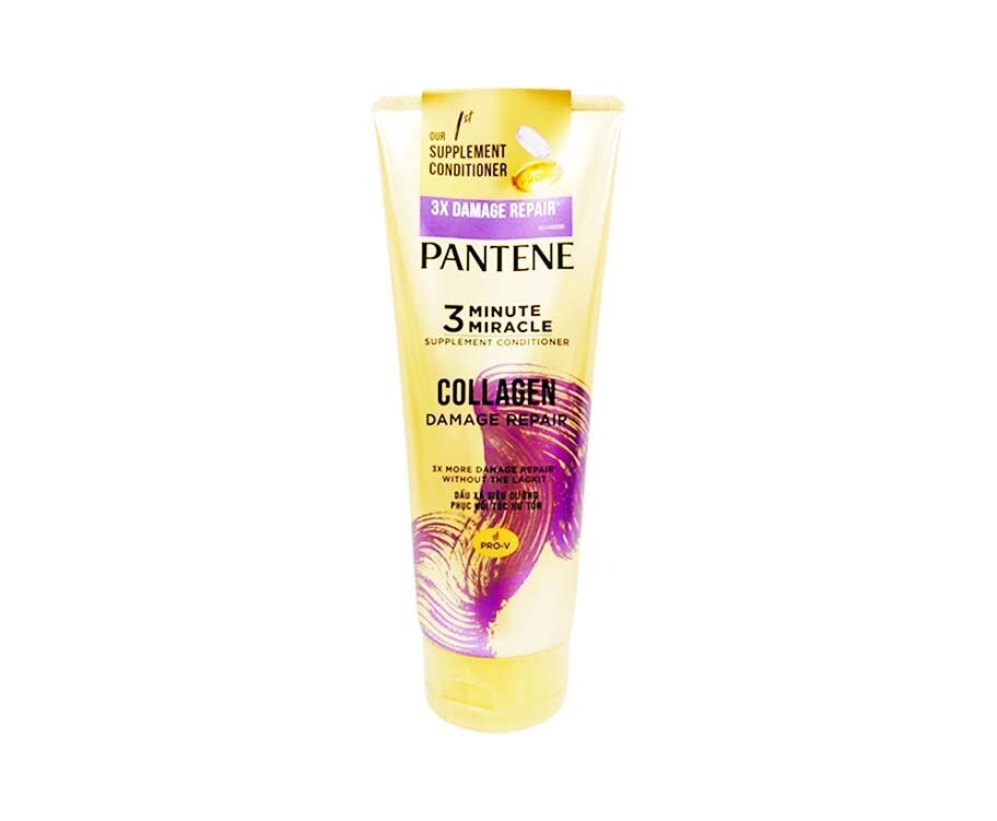 Pantene Pro-V 3-Minute Miracle Supplement Conditioner Collagen Damage Repair 300mL