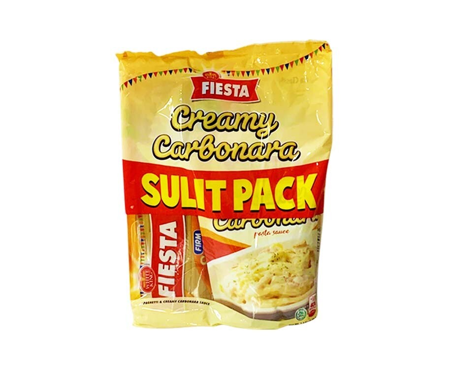 Fiesta Creamy Carbonara (Spaghetti Pasta 700g + Spaghetti Creamy Carbonara 700g)