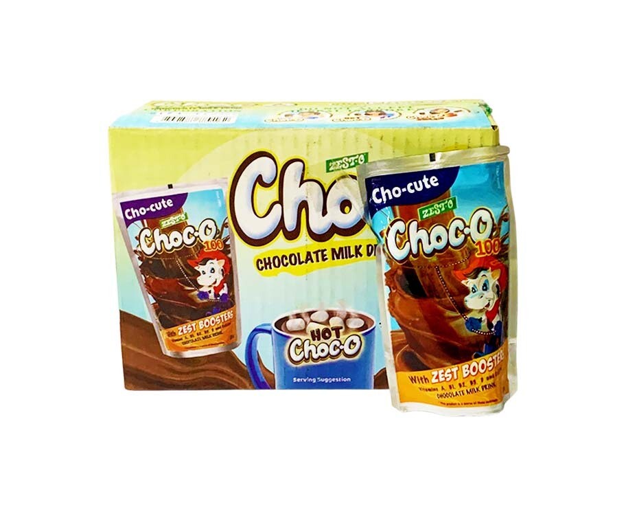 Zest-O Choco Chocolate Milk Drink (10+1 Packs x 100mL)