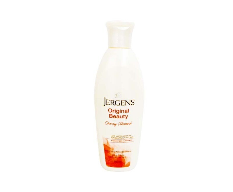 Jergens Original Beauty with Cherry Almond Essence Dry Skin Moisturizer ...