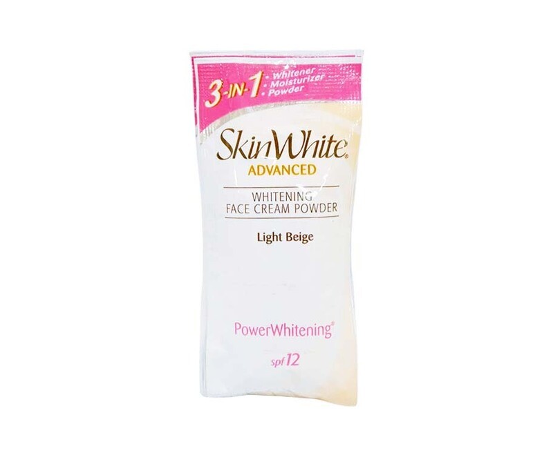 Skinwhite Advanced Whitening Face Cream Powder Light Beige 6 Packs X 7g