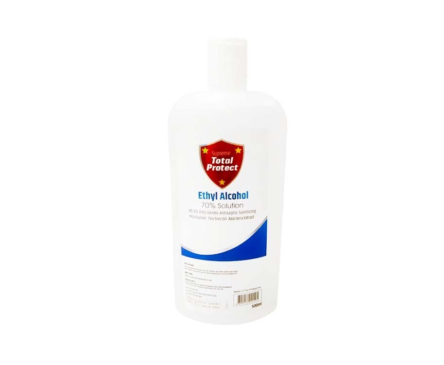 Supreme Total Protect Ethyl Alcohol 70% Solution 500mL
