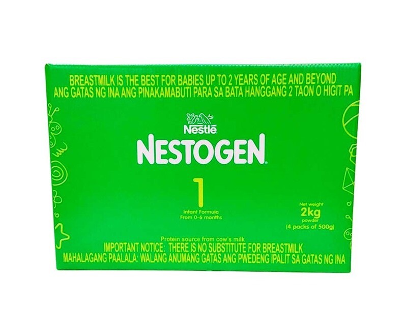 Nestlé Nestogen 1 Infant Formula From 0-6 Months (4 Packs x 500g) 2kg