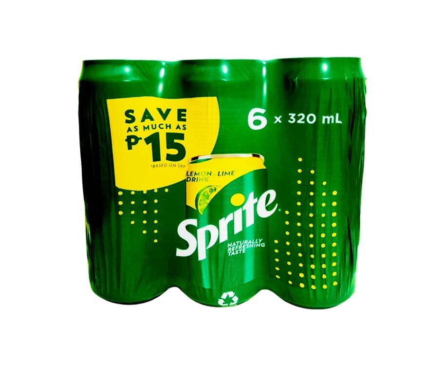 Sprite Lemon-Lime Drink (6 Packs x 320mL)