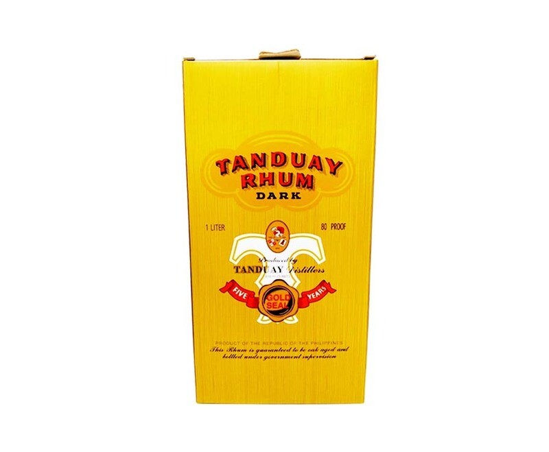 Tanduay Rhum Dark Gold Seal 1L
