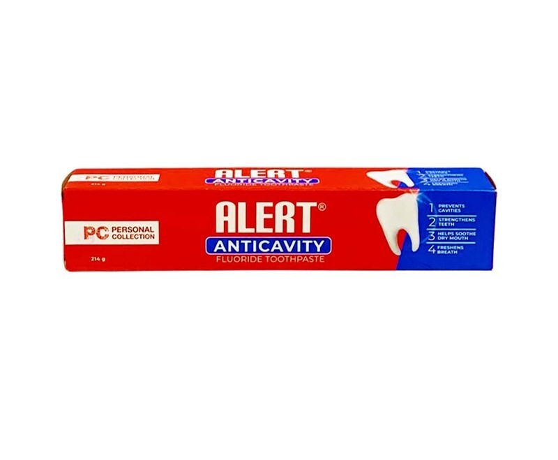 PC Alert Anticavity Fluoride Toothpaste 214g