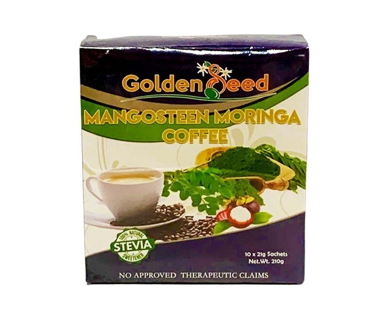 Golden Seed Mangosteen Moringa Coffee (10 Sachets x 21g) 210g