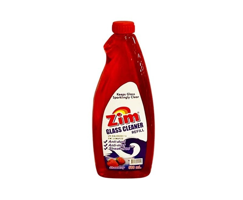 Zim Glass Cleaner Refill Strawberry 500mL