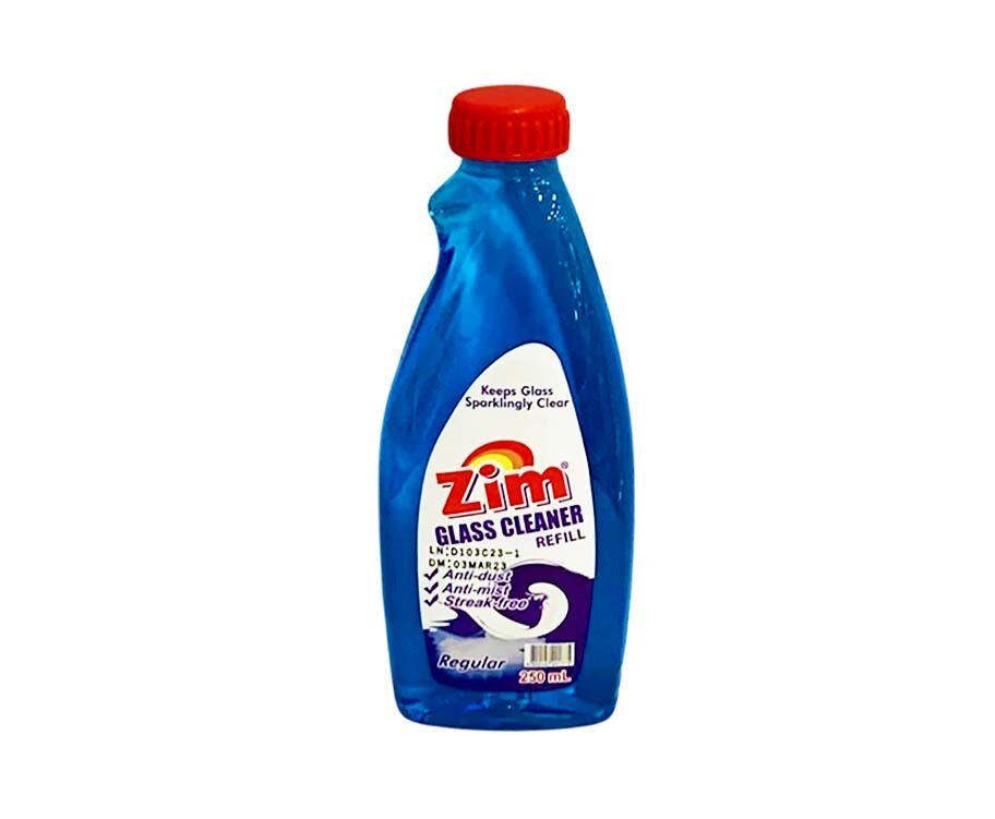 Zim Glass Cleaner Refill Regular 250mL