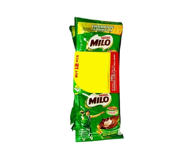 Nestlé Milo Champion Formula Powdered Choco Malt Milk Drink (12 Packs x ...