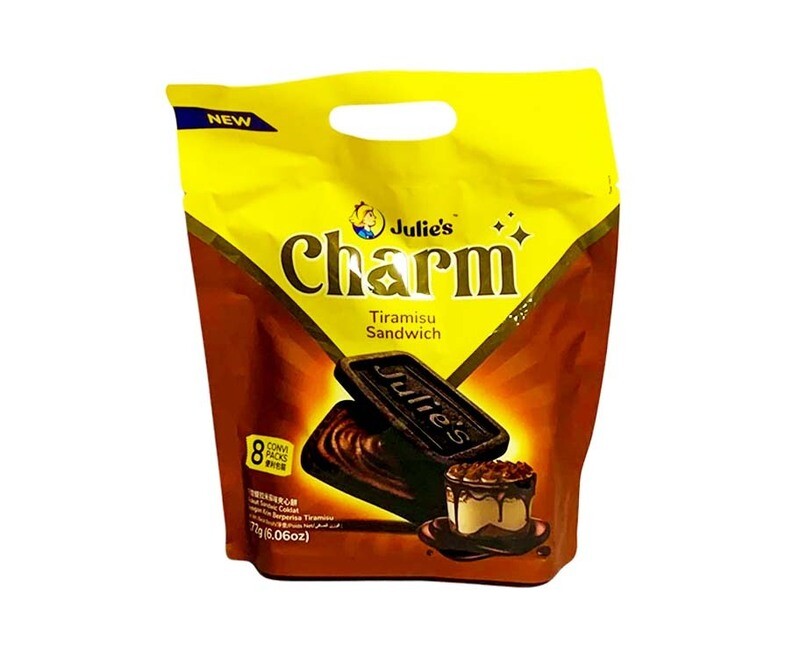 Julie’s Charm Tiramisu Sandwich 8 Convi Packs 172g