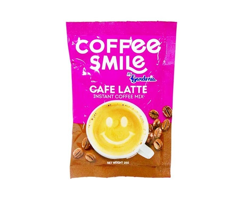 Coffee Smile by Gardenia Cafe Latte Instant Coffee Mix 25g