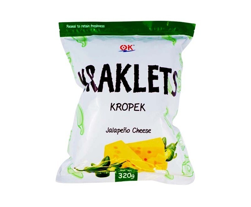 OK Kraklets Kropek Jalapeño Cheese 320g