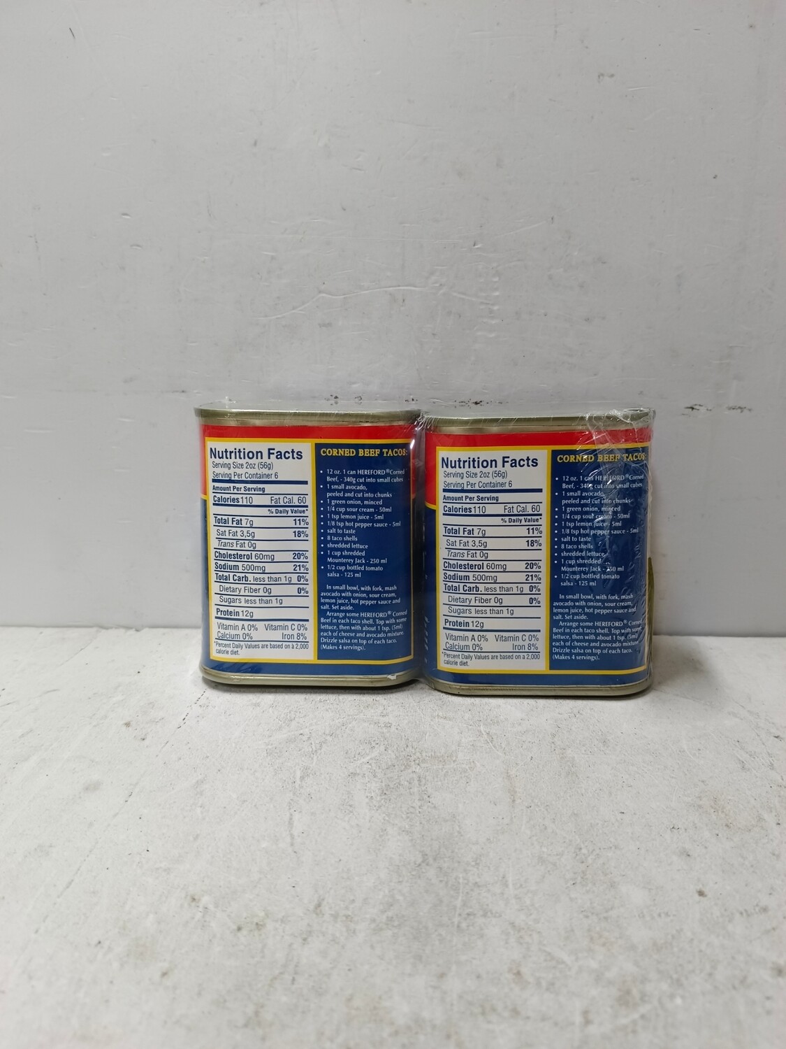 Hereford Corned Beef Regular (2 Packs x 340g)