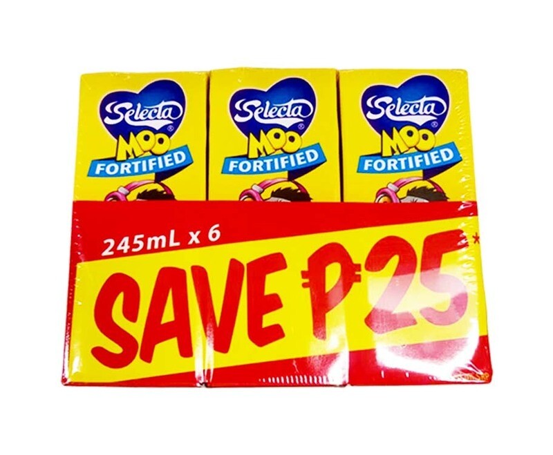 Selecta Moo Fortified (6 Packs x 245mL)