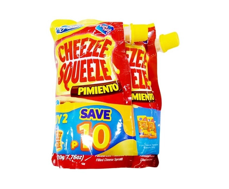 Magnolia Cheezee Squeeze Pimiento (2 Packs x 220g)