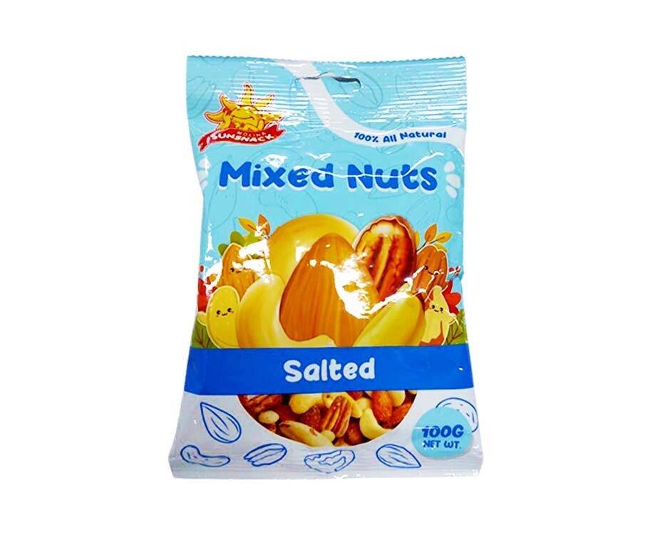Sunsnack Mixed Nuts Salted 100g