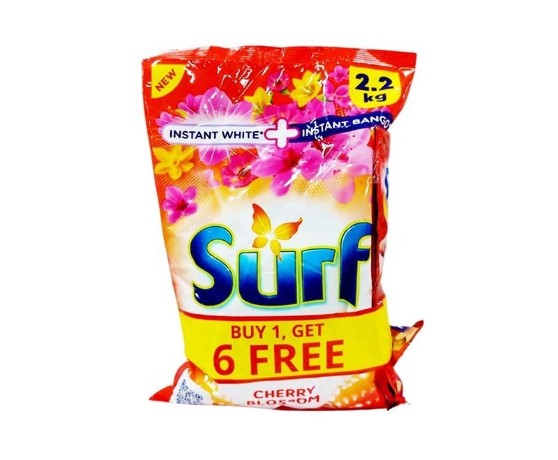 Surf Active Clean Technology Cherry Blossom 2.2kg + Surf Fabric ...