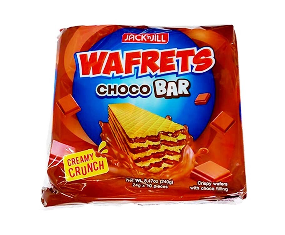 Jack 'n Jill Wafrets Choco Bar (10 Packs x 24g) 240g