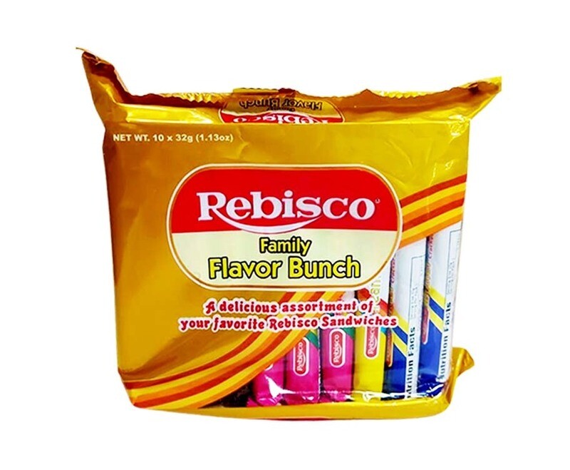 Rebisco Family Flavor Bunch Sandwiches (10 Packs x 32g) 320g