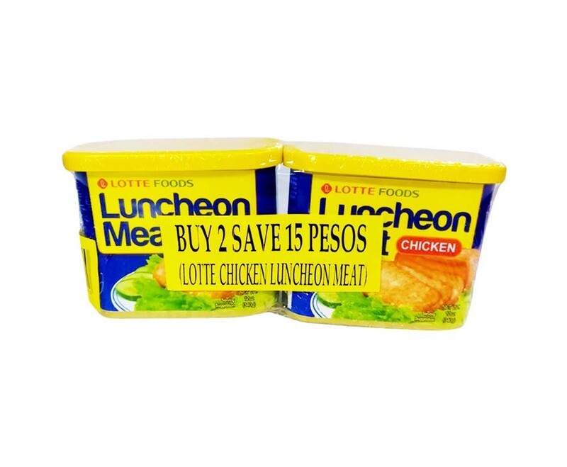 Lotte Foods Chicken Luncheon Meat (2 Packs x 340g)