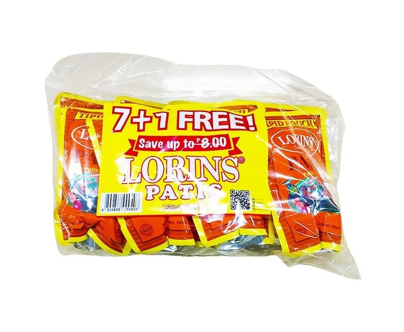 Lorins Patis Pouch (7+1 Packs x 150mL)