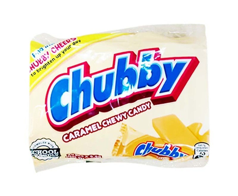 Chubby Caramel Chewy Candy (20+1 Packs x 6.2g) 130.2g