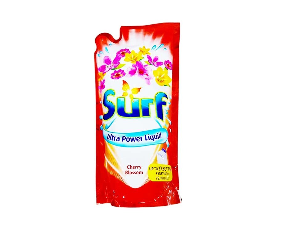 Surf Ultra Power Liquid Detergent Cherry Blossom 900mL