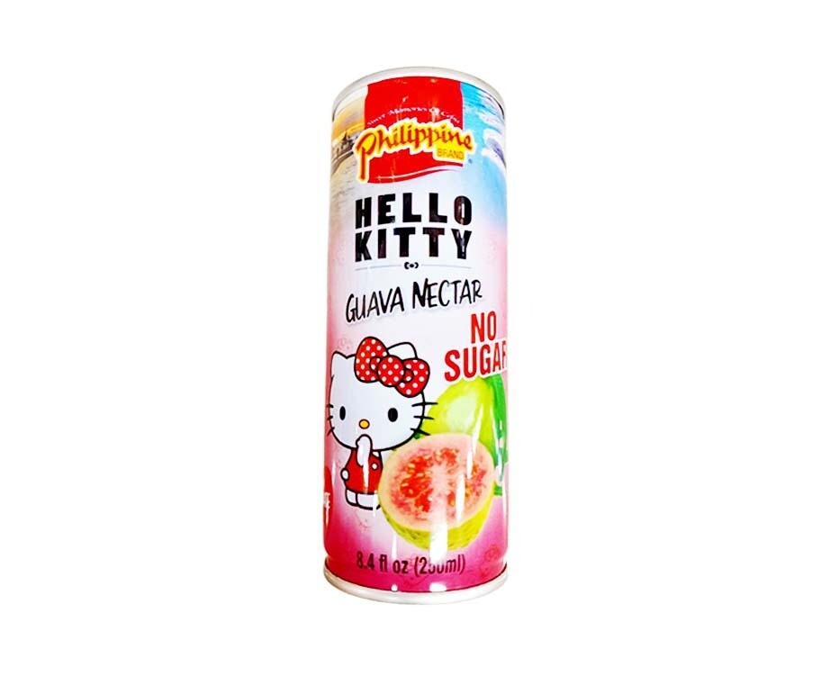 Philippine Brand Hello Kitty Guava Nectar No Sugar 250mL