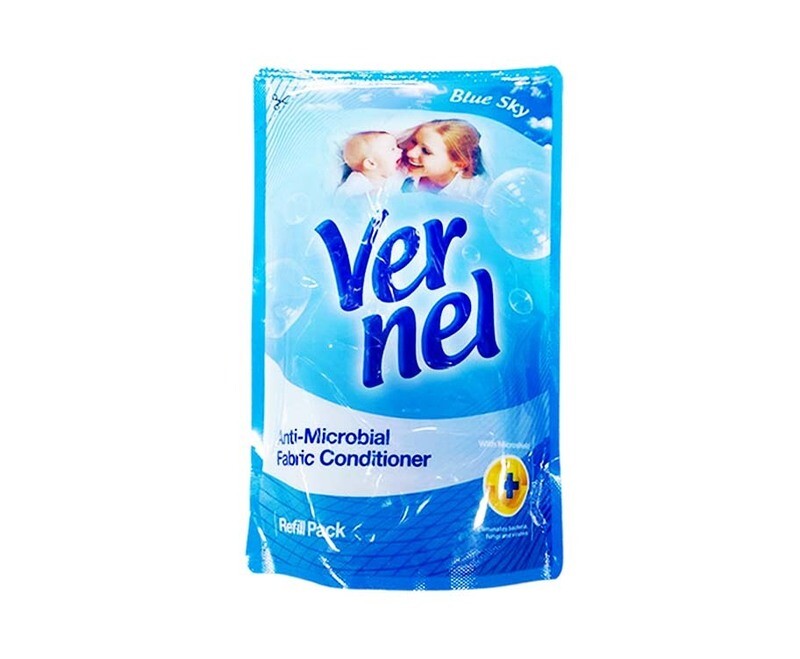 Vernel Blue Sky Anti-Microbial Fabric Conditioner Refill Pack 400mL