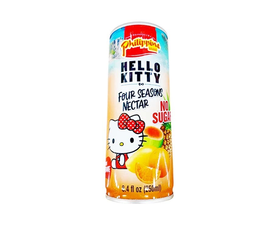 Philippine Brand Hello Kitty Four Seasons Nectar No Sugar 250mL