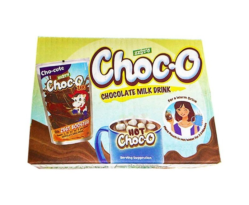 Zest-O Choco Chocolate Milk Drink (10 Packs x 100mL)