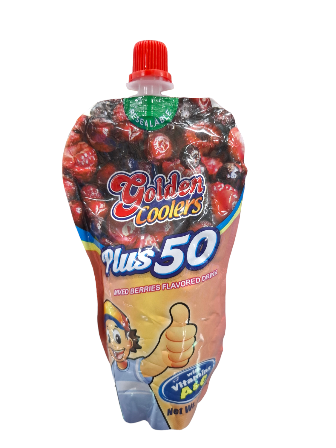 Golden Coolers Plus50 Mixed Berries 250mL
