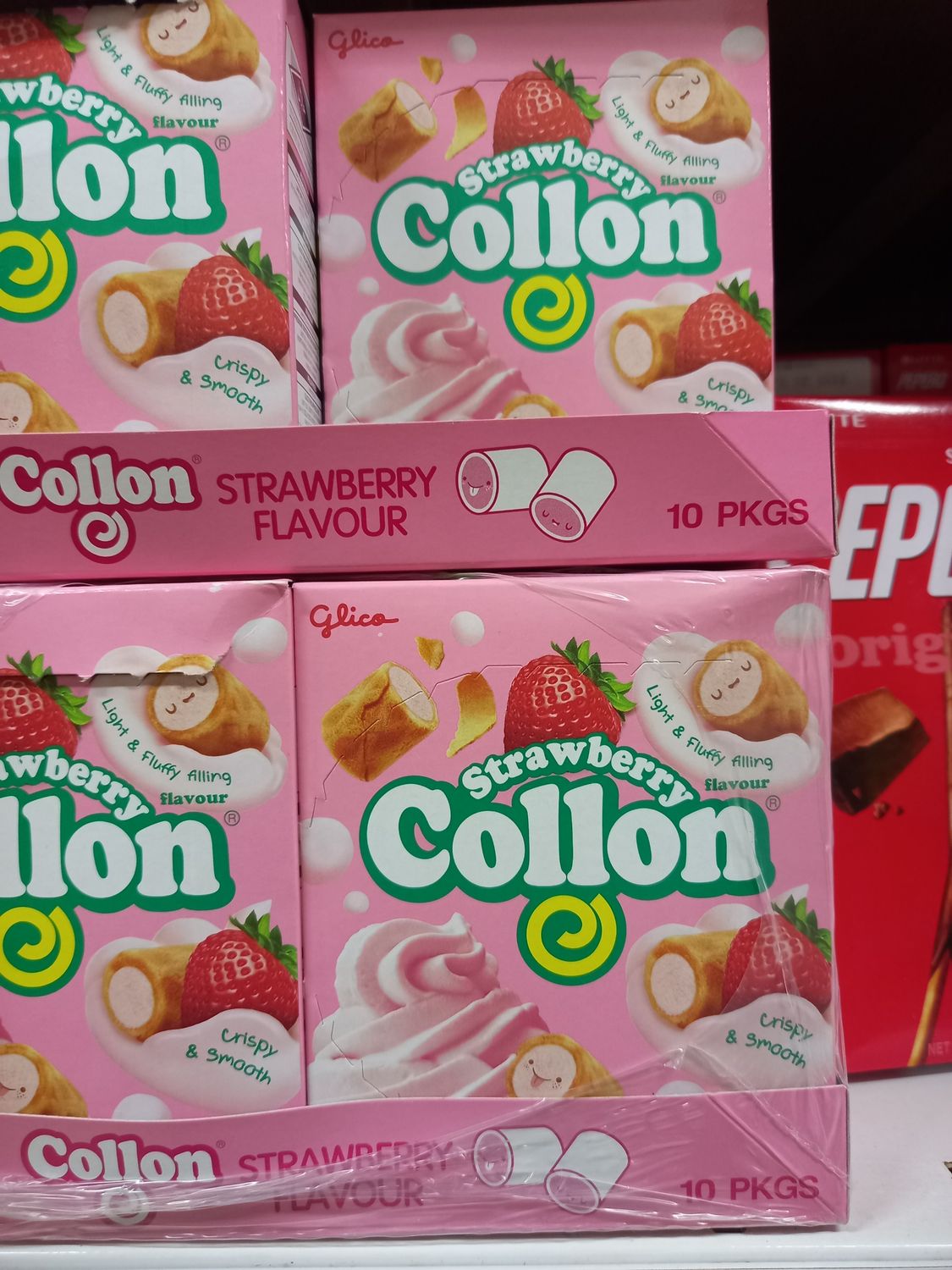 Glico collon strawberry 41g