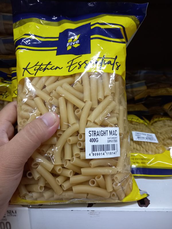 K five kitchen essentials straight macaroni 400g
