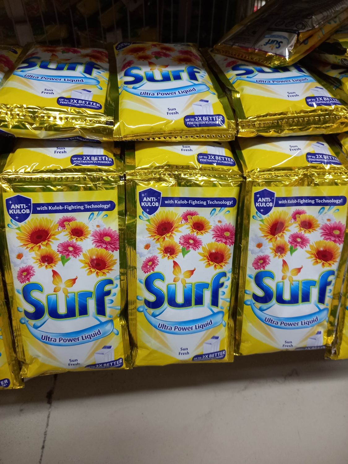 Surf liquid detergent sun fresh 64ml
