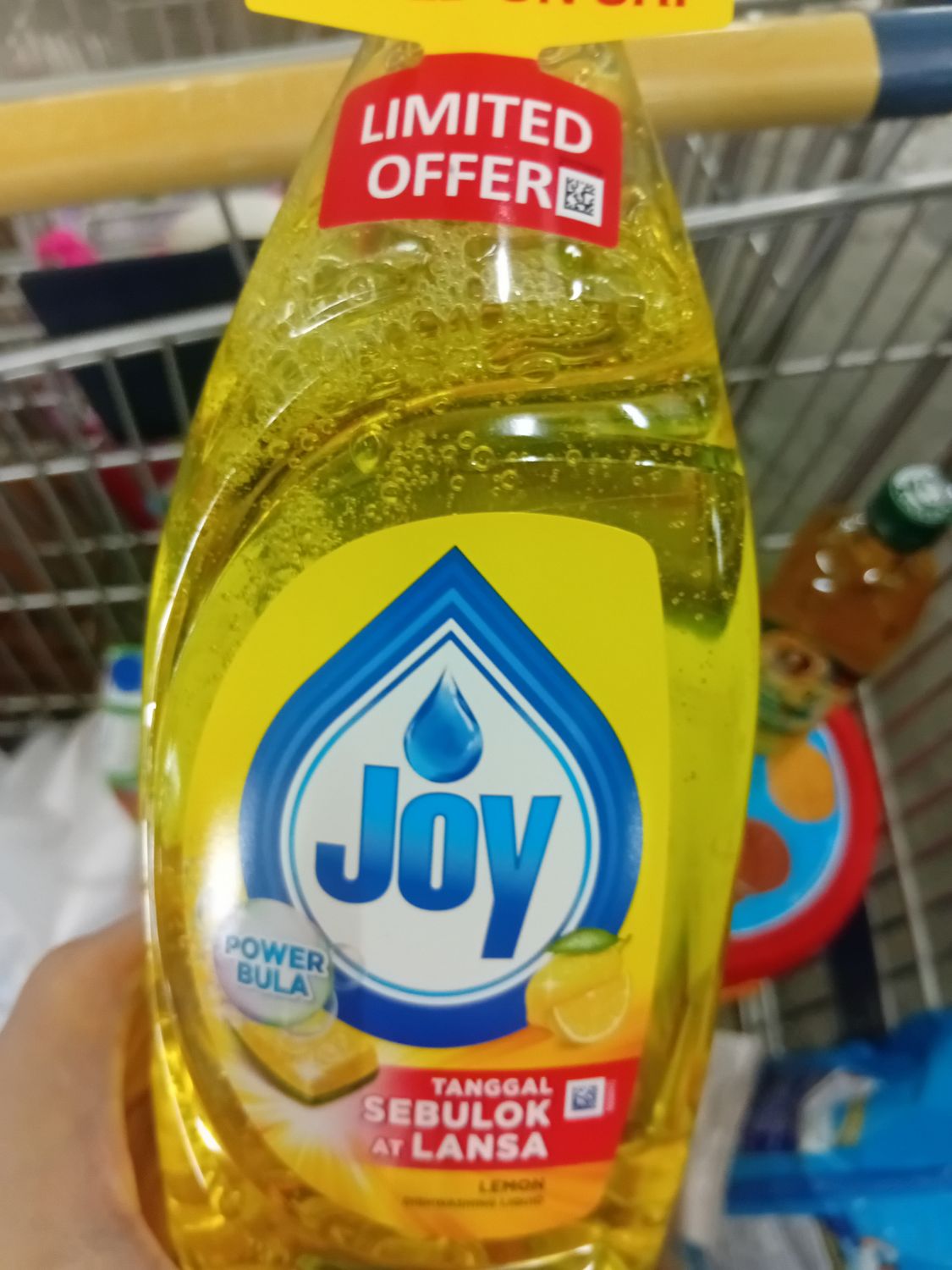 Joy Dishwashing Liquid Lemon Scent 475mL