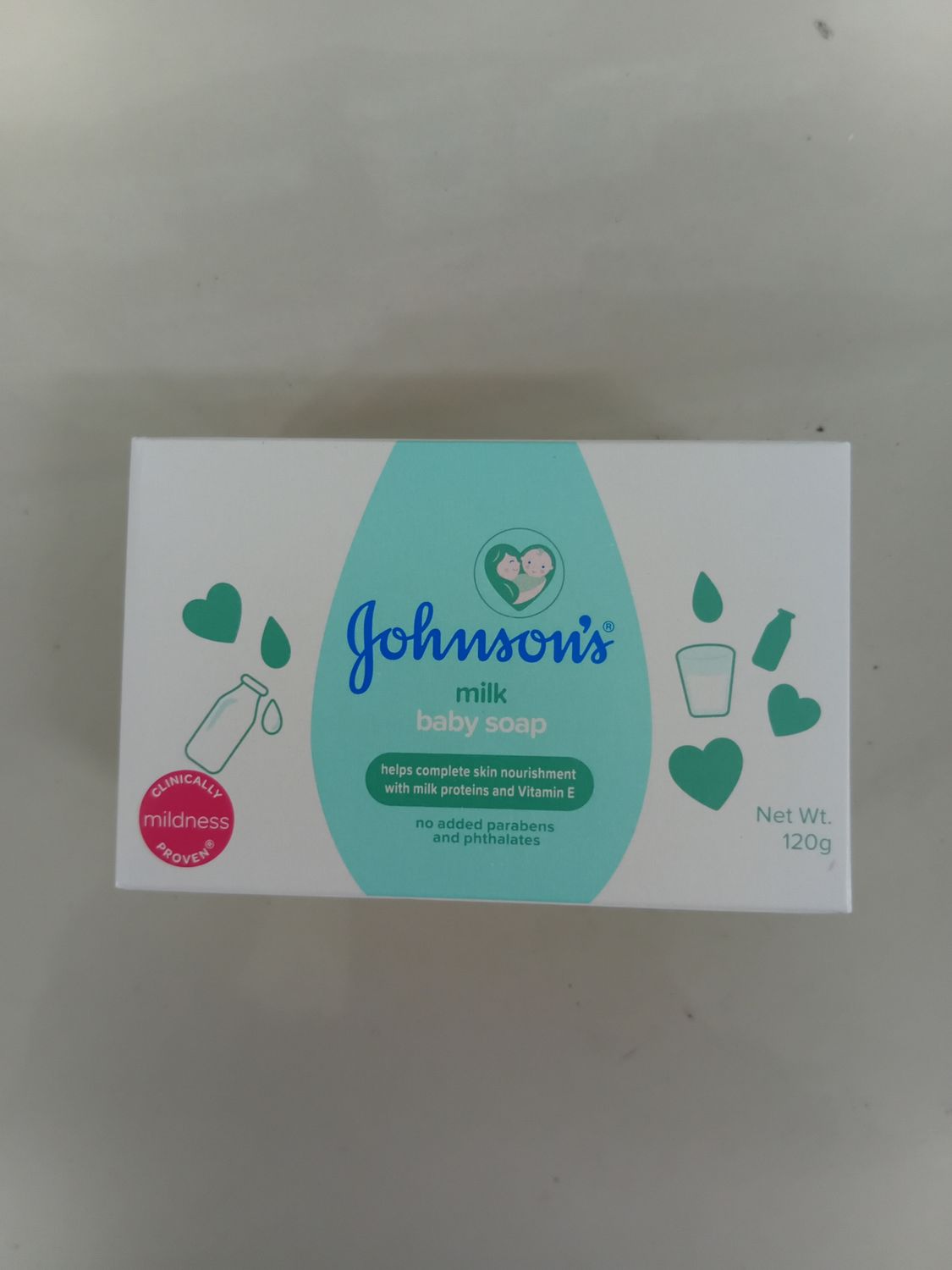 Johnson's Milk Baby Soap 120g