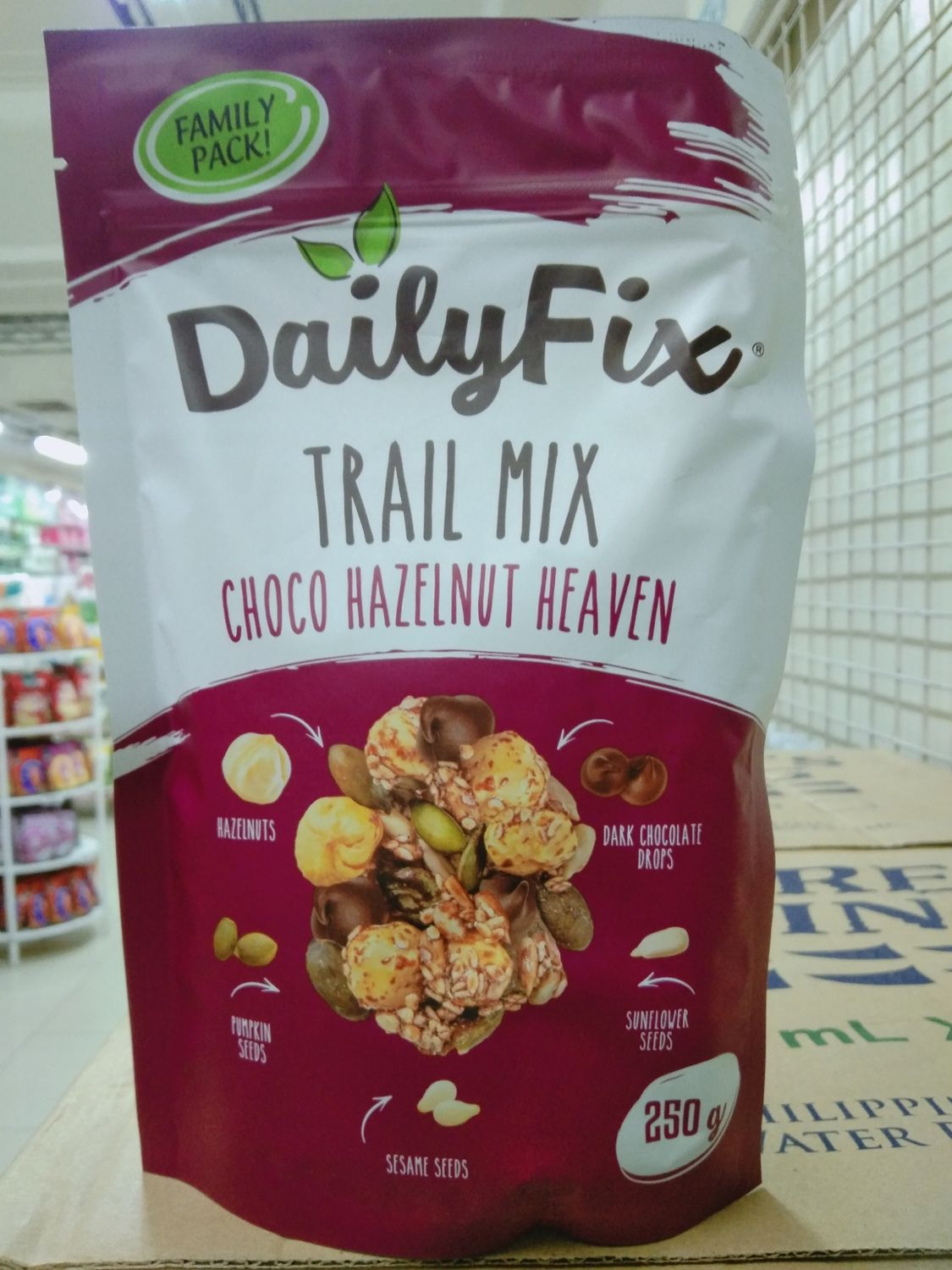 Daily Fix Trail Mix Choco Hazelnut Heaven 250g