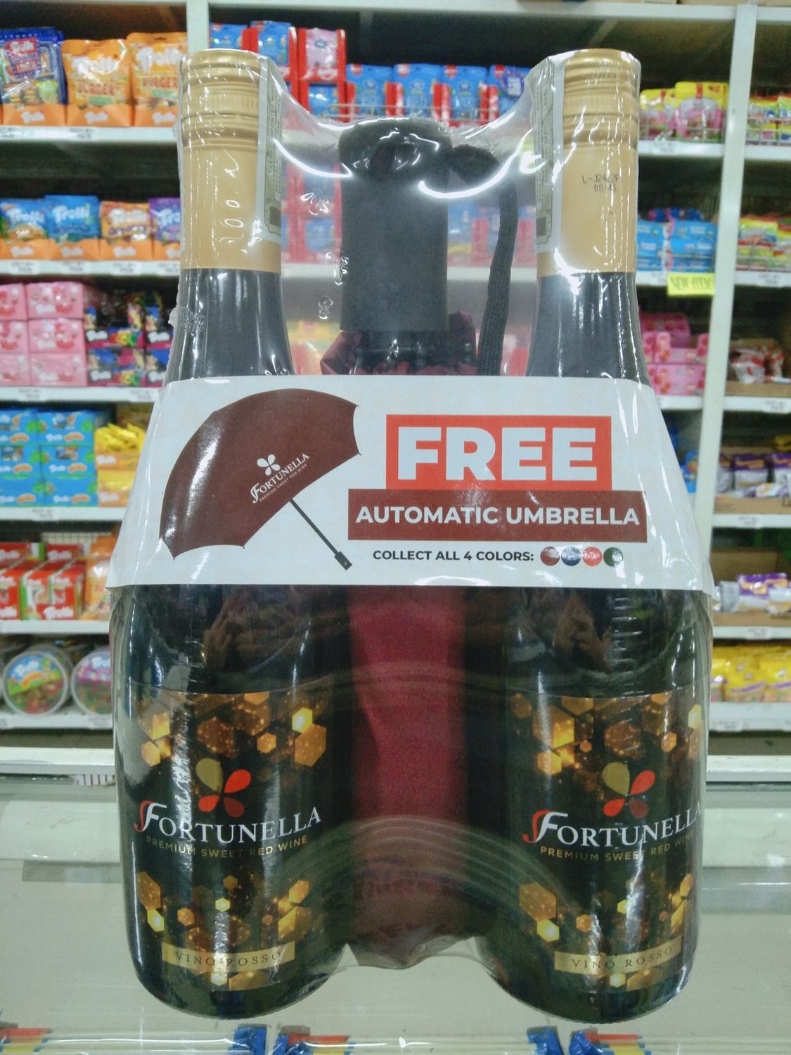 Fortunella Premium Sweet Red Wine (2 Bottles x 750ml) with Free ...