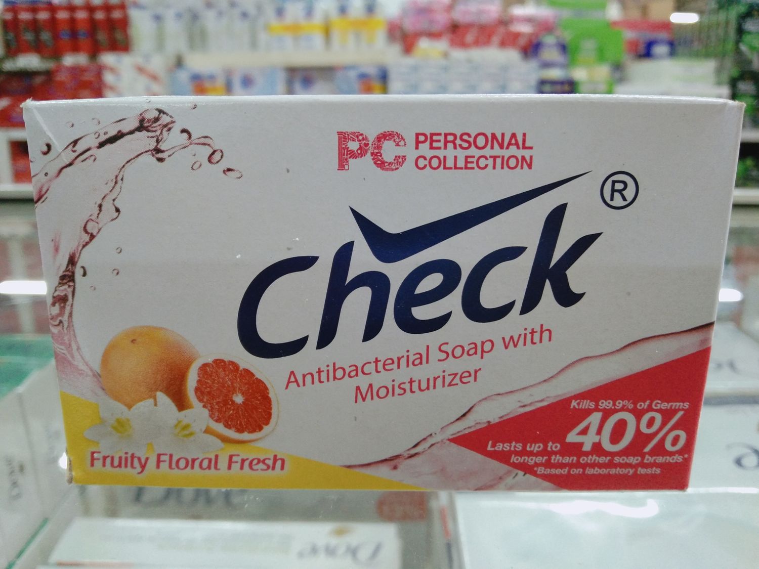 Personal Collection Check Antibacterial Soap with Moisturizer Family ...