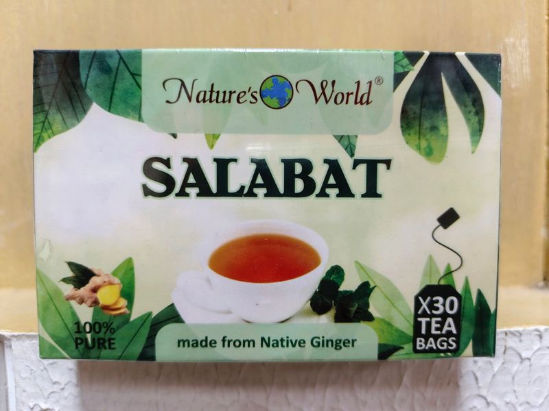 Nature's World Salabat 30 Teabags