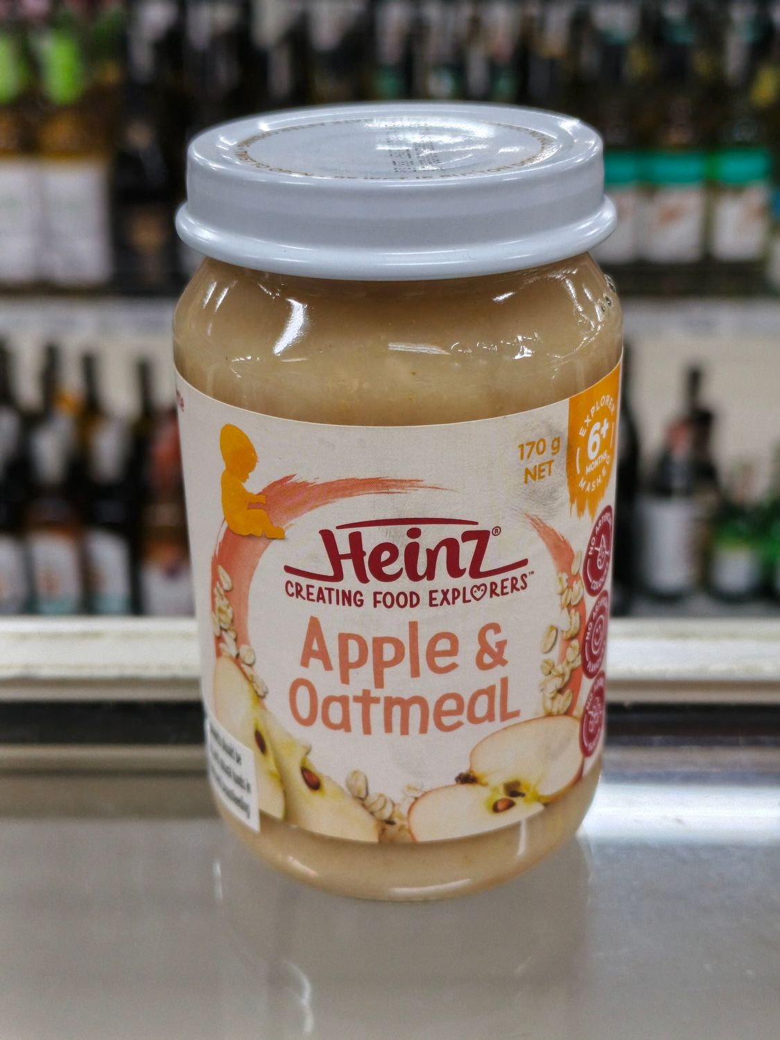 Heinz Apple & Oatmeal 170g