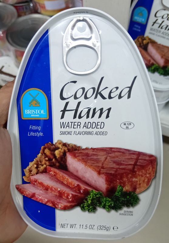 Bristol Brand Cooked Ham Water Added/ Smoke Flavoring Added 325g