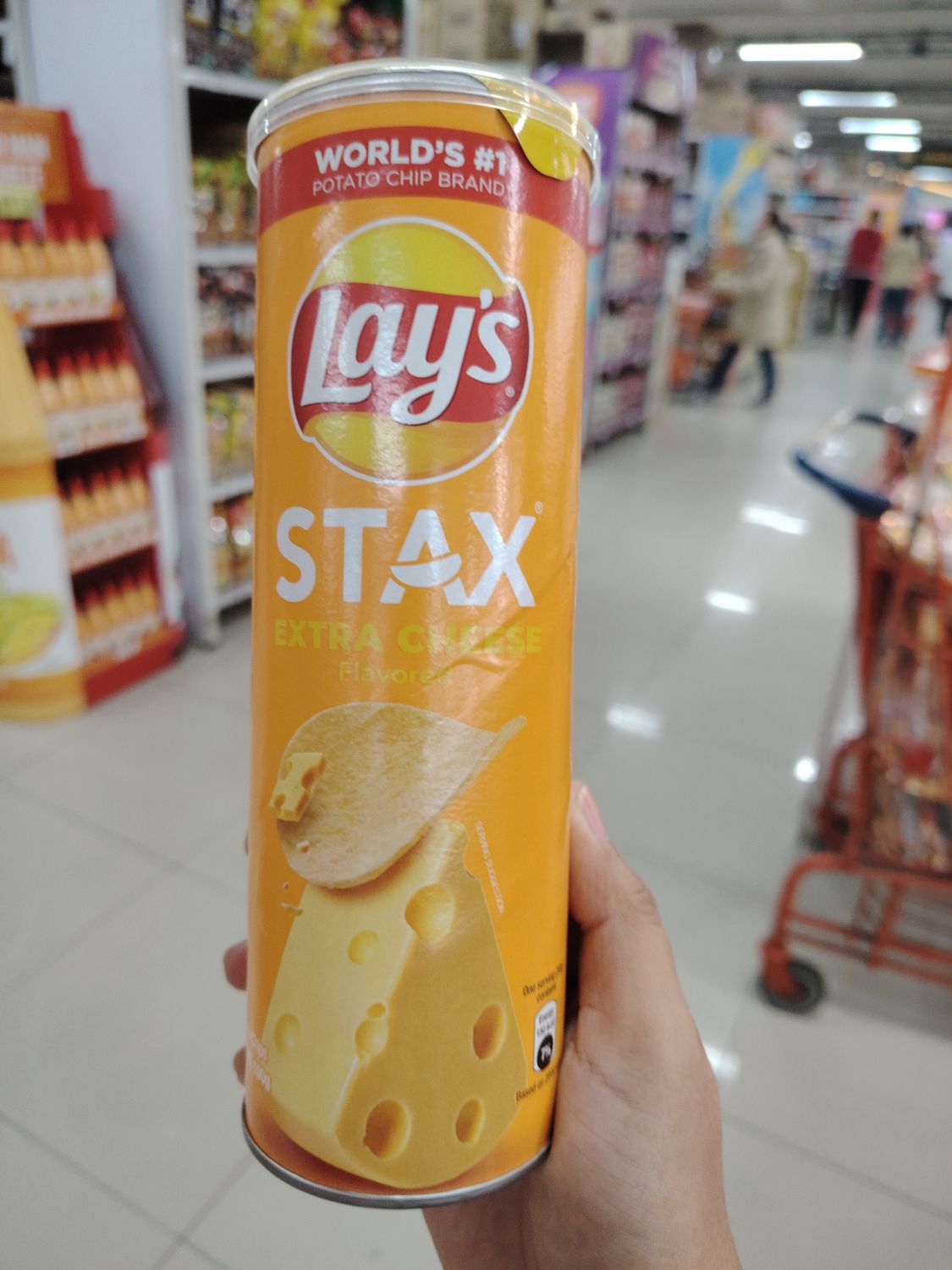 Lay's Stax Extra Cheese 105g