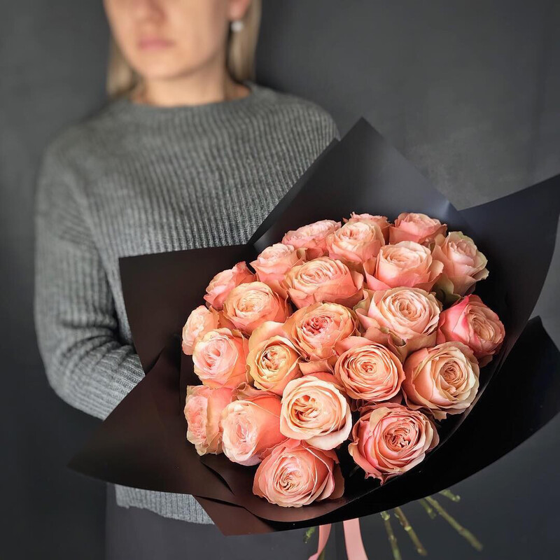 Букет Пионовидных роз | Купить букет роз 🌺🌺🌺🌺🌺