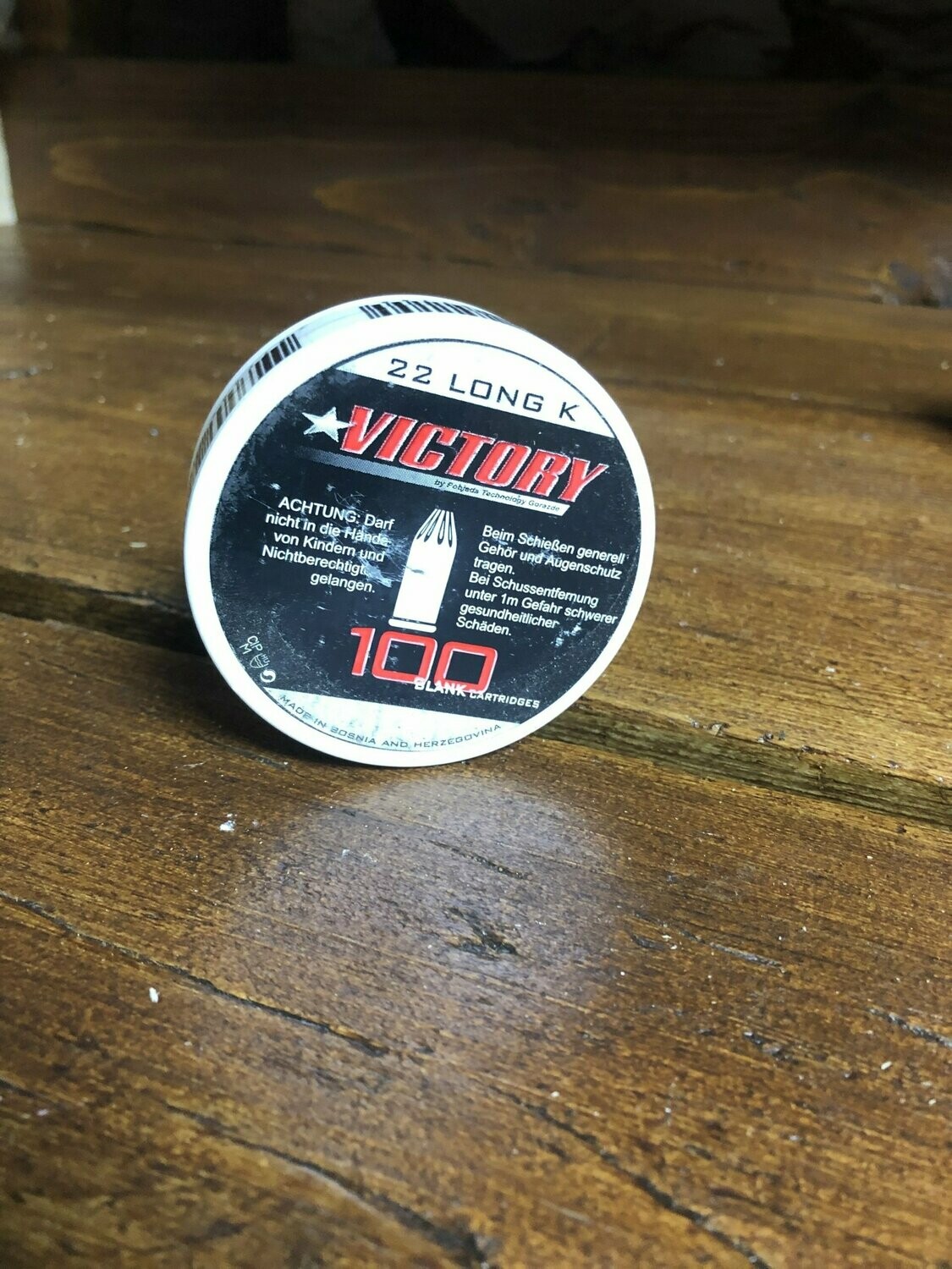 Victory 22 Long Blank Cartridge Box 100