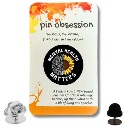 Mental Health Matters Pin